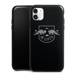 DeinDesign iPhone 11 Handy Silikon H&uuml;lle Case schwarz Handyh&uuml;lle Official Licensed Product Logo Rb Leipzig