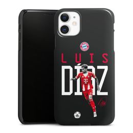 DeinDesign iPhone 11 Handy Premium Case Smartphone Handyh&uuml;lle Schutzh&uuml;lle gl&auml;nzend Official Licensed Product Fc Bayern M&uuml;nchen Luis Diaz Premium Case