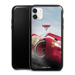 DeinDesign iPhone 11 Handy Silikon H&uuml;lle Case schwarz Handyh&uuml;lle Cars Official Licensed Product Lightning Mcqueen 95