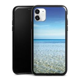 DeinDesign iPhone 11 Handy Silikon H&uuml;lle Case schwarz Handyh&uuml;lle Urlaub Ocean Sky