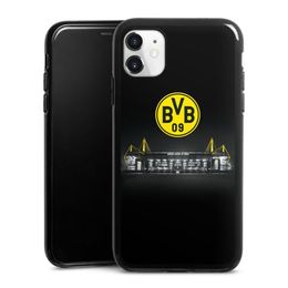 DeinDesign iPhone 11 Handy Silikon H&uuml;lle Case schwarz Handyh&uuml;lle Borussia Dortmund Stadium Bvb