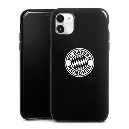 DeinDesign iPhone 11 Handy Silikon H&uuml;lle Case schwarz Handyh&uuml;lle Fcb Coat Of Arms Fc Bayern M&uuml;nchen