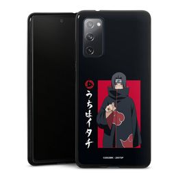 DeinDesign Galaxy S20 FE 5G Handy Silikon H&uuml;lle Case schwarz Handyh&uuml;lle Official Licensed Product Naruto Shippuden Itachi Uchiha