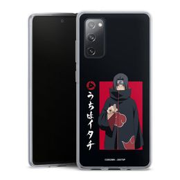 DeinDesign Galaxy S20 FE Handy Silikon H&uuml;lle Case transparent Handyh&uuml;lle Official Licensed Product Naruto Shippuden Itachi Uchiha Silikon Case