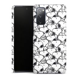 DeinDesign Galaxy S20 FE Handy Premium Case Smartphone Handyh&uuml;lle Schutzh&uuml;lle matt Muster Snoopy Peanuts Premium Case