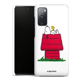 DeinDesign Galaxy S20 FE Handy Premium Case Smartphone Handyh&uuml;lle Schutzh&uuml;lle matt Snoopy Official Licensed Product Peanuts Premium Case