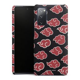 DeinDesign Galaxy S20 FE 5G Handy Premium Case Smartphone Handyh&uuml;lle Schutzh&uuml;lle matt Akatsuki Pattern Naruto Shippuden Premium Case