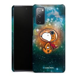 DeinDesign Galaxy S20 FE Handy Premium Case Smartphone Handyh&uuml;lle Schutzh&uuml;lle matt Official Licensed Product Astronaut Snoopy Premium Case