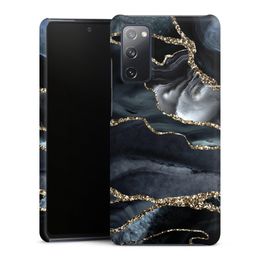DeinDesign Galaxy S20 FE Handy Premium Case Smartphone Handyh&uuml;lle Schutzh&uuml;lle matt Trends Glitzer Marble Premium Case