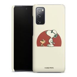 DeinDesign Galaxy S20 FE Handy Premium Case Smartphone Handyh&uuml;lle Schutzh&uuml;lle matt Kindheit Snoopy Official Licensed Product Premium Case