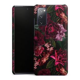 DeinDesign Galaxy S20 FE 5G Handy Premium Case Smartphone Handyh&uuml;lle Schutzh&uuml;lle matt Blossom Flowers Rose Premium Case