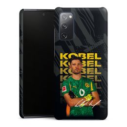DeinDesign Galaxy S20 FE Handy Premium Case Smartphone Handyh&uuml;lle Schutzh&uuml;lle matt Borussia Dortmund Bvb Gregor Kobel Premium Case