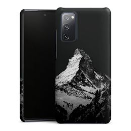 DeinDesign Galaxy S20 FE Handy Premium Case Smartphone Handyh&uuml;lle Schutzh&uuml;lle matt Snow Mountain Mountain Top Premium Case
