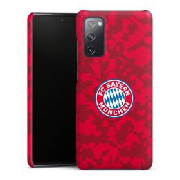 DeinDesign Galaxy S20 FE Handy Premium Case Smartphone Handyh&uuml;lle Schutzh&uuml;lle matt Camouflage Fc Bayern M&uuml;nchen Fcb Premium Case