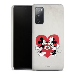 DeinDesign Galaxy S20 FE Handy Premium Case Smartphone Handyh&uuml;lle Schutzh&uuml;lle matt Disney Heart Premium Case