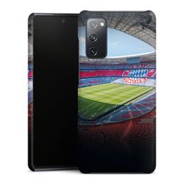 DeinDesign Galaxy S20 FE Handy Premium Case Smartphone Handyh&uuml;lle Schutzh&uuml;lle matt Fc Bayern M&uuml;nchen Stadium Fcb Premium Case