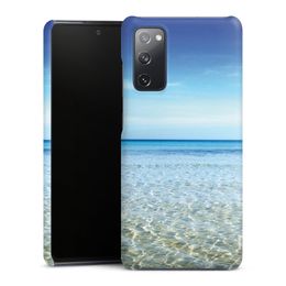 DeinDesign Galaxy S20 FE Handy Premium Case Smartphone Handyh&uuml;lle Schutzh&uuml;lle matt Sky Ocean Urlaub Premium Case