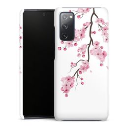 DeinDesign Galaxy S20 FE Handy Premium Case Smartphone Handyh&uuml;lle Schutzh&uuml;lle matt Cherry Blossom Japan Aisa Premium Case
