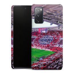 DeinDesign Galaxy S20 FE Handy Premium Case Smartphone Handyh&uuml;lle Schutzh&uuml;lle matt Stadium Fcb Fc Bayern M&uuml;nchen Premium Case