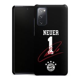 DeinDesign Galaxy S20 FE Handy Premium Case Smartphone Handyh&uuml;lle Schutzh&uuml;lle matt Manuel Neuer Fc Bayern M&uuml;nchen Fcb Premium Case