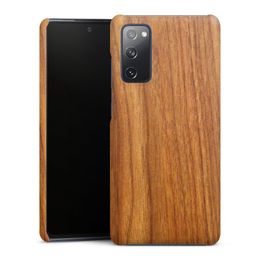 DeinDesign Galaxy S20 FE Handy Premium Case Smartphone Handyh&uuml;lle Schutzh&uuml;lle matt Larch Wooden Look Wood Premium Case
