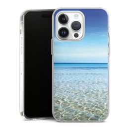 DeinDesign iPhone 14 Pro Max Handy Case Handyh&uuml;lle transparent H&uuml;lle Urlaub Ocean Sky Hard Case
