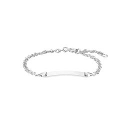 Silberarmband Amor "9969173", silber (silberfarben), Armb&auml;nder, Jungen, 16cm, Silber 925 (Sterlingsilber), Silberarmband, Made in Germany