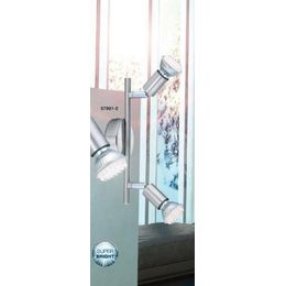 Globo MATRIX Strahler Edelstahl, Nickel-Matt, 2-flammig