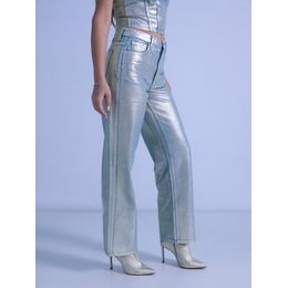 Irinassw Jeans 'Pia' Damen Gr&ouml;&szlig;e 29 blau / silber