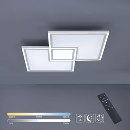 JUST LIGHT LED Panel "EDGING", wei&szlig;, 1, 1 Stk., Leuchten, dimmbar &uuml;ber Fernbedienung,Fernbedienung, Funk inkl.,Serienschalter, LED Panel