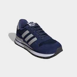 Sneaker adidas originals "ZX 500 RS", Damen, Gr. 47, night indigo, grau two, ftwr wei&szlig;, Leder, Textil, Schuhe Sneaker