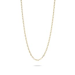 Collierkettchen Thomas Sabo "Paperclip-Kette" Gr. 70, gold (gelbgoldfarben), Halsketten, Damen, 70, Silber 925 (recycelt), Collierkettchen