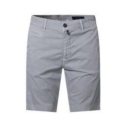 Shorts Pierre Cardin "PC-Strassbourg", Herren, Gr. 38, N-Gr, grau (mirage gray), Web, Obermaterial: 96% Baumwolle, 4% Elasthan, normal kniefrei, Hosen Shorts, Sommerhose