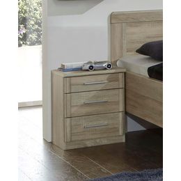 Nachtkonsole Wiemann "Meran", beige (eiche, s&auml;gerau), B:40cm H:50cm T:37cm, Holzwerkstoff, Sideboards, Nachtkonsole, vormontiert