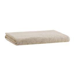 Badetuch Carl Ross "HygieniCotton", braun (cork), B:70cm L:140cm, Frottee, Obermaterial: 100% Baumwolle, Handt&uuml;cher, Badetuch, mit 2 Aufh&auml;ngekordeln