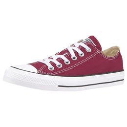 Sneaker Converse "Chuck Taylor All Star Ox", Damen, Gr. 44, rot (maroon), Textil, Schuhe Sneaker, Topseller