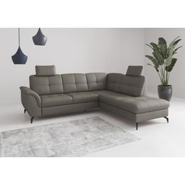 Sit & More Ecksofa SIT & MORE "Zora", delphine, T:212cm, Sofas, Ecksofa