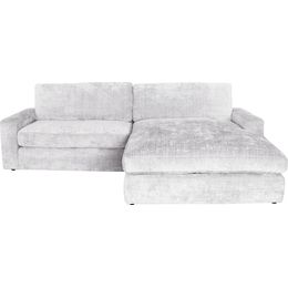 Ecksofa Alina "Monma", hellgrau hnu 19, B:284cm H:84cm T:172cm, Boucle HNU (90%Polyester 10% Rayon), Sofas, Ecksofa, kann auch spielgelverkehrt aufgebaut werden