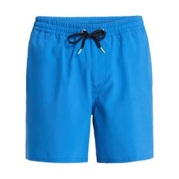 Boardshorts Quiksilver "Stretch Piped Volley 16", Herren, Gr. S, nebulas blau, Obermaterial: 92% Microfaser, 8% Elasthan;, Hosen Boardshorts