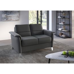 Sit & More 2-Sitzer SIT & MORE "Palmera, B: 149 cm", grau (anthrazit), B:149cm H:89cm T:89cm, 100% Polyester, Sofas, 2-Sitzer, mit Federkern