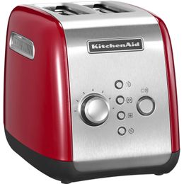 KitchenAid Toaster "5KMT221EER Empire Rot", empire rot, B:28,6cm H:21cm T:18,4cm, Toaster, Toaster