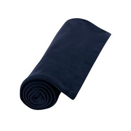 Tagesdecke TRIGEMA "TRIGEMA Fleecedecke", blau (navy), Polyester, Tagesdecken, Tagesdecke