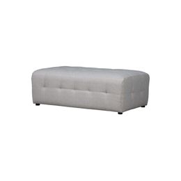 Polsterhocker Home Affaire "Nosia", grau (hellgrau), B:120cm H:47cm T:70cm, 100% Polyester, Hocker, Polsterhocker, passend zur Serie