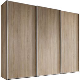 Schwebet&uuml;renschrank STAUD "Sinfonie Plus, edles Design in hochwertiger Qualit&auml;t, Made in Germany", sonoma eiche, B:298cm H:222cm T:68cm, Holzwerkstoff, Schr&auml;nke, Schwebet&uuml;renschrank, Mit vier verschiedenen Ausstattungsvarianten