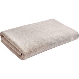 Badetuch Christy "LUXE", grau (french grau), B:90cm L:165cm, Walkfrottier, Obermaterial: 100% Baumwolle, Handt&uuml;cher, Badetuch, Luxus Badetuch in Premium Qualit&auml;t mit 730g/m&sup2;, 90x165cm, 1er Set