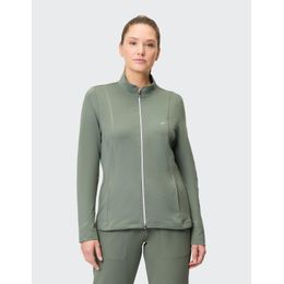Sweatjacke Joy Sportswear "DORIT", Damen, Gr. 48, grape leaf, Obermaterial: 70% Baumwolle, 25% Polyester, 5% Elasthan, normal, Sweatjacken Sweatjacke