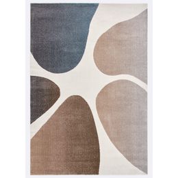 Teppich HEINE HOME Gr. 2, beige, bunt, B:80cm H:9mm L:150cm, Kunstfaser, Polypropylen, Teppiche, Teppich