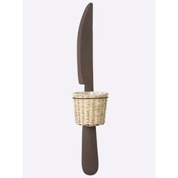Wanddekoobjekt HEINE HOME, braun, B:17,5cm H:84cm T:19cm, Wanddekoobjekte, Wanddekoobjekt
