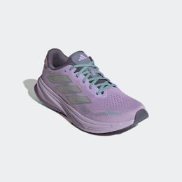Laufschuh adidas Performance "SUPERNOVA RISE GTX", Damen, Gr. 37, silber (powder plum, silber metallic, mint ton), Textil, Schuhe Laufschuh, wasserdicht