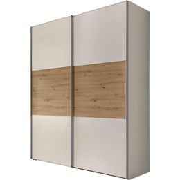 Schwebet&uuml;renschrank STAUD "Includo, Made in Germany", wei&szlig; (dekor wei&szlig;, artisan eiche), B:188cm H:222cm T:68cm, Holzwerkstoff, Schr&auml;nke, Schwebet&uuml;renschrank, Mit vier verschiedenen Ausstattungsvarianten